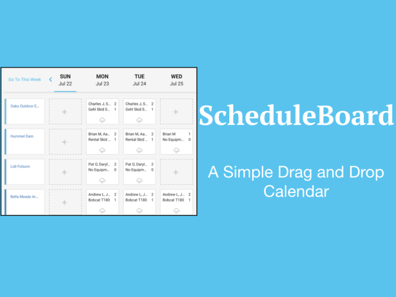 Features – ScheduleBoard